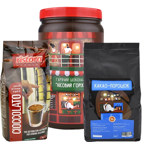 Купити Какао-Порошок та Гарячий Шоколад Оптом | Гарячий шоколад із какао ≡ PETROVKA HoReCa®